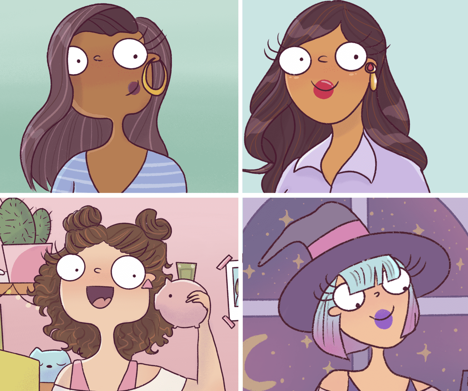 How to Draw Cartoon Hair – A Super Easy Guide for Beginnners – Draw ...