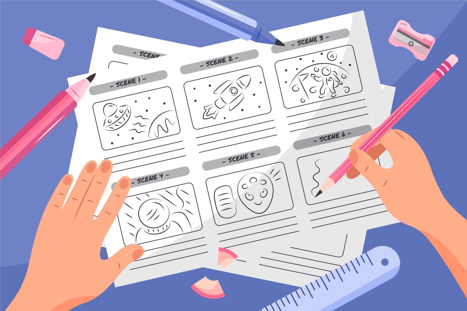 How to Illustrate a Children’s Book – Draw Cartoon Style!