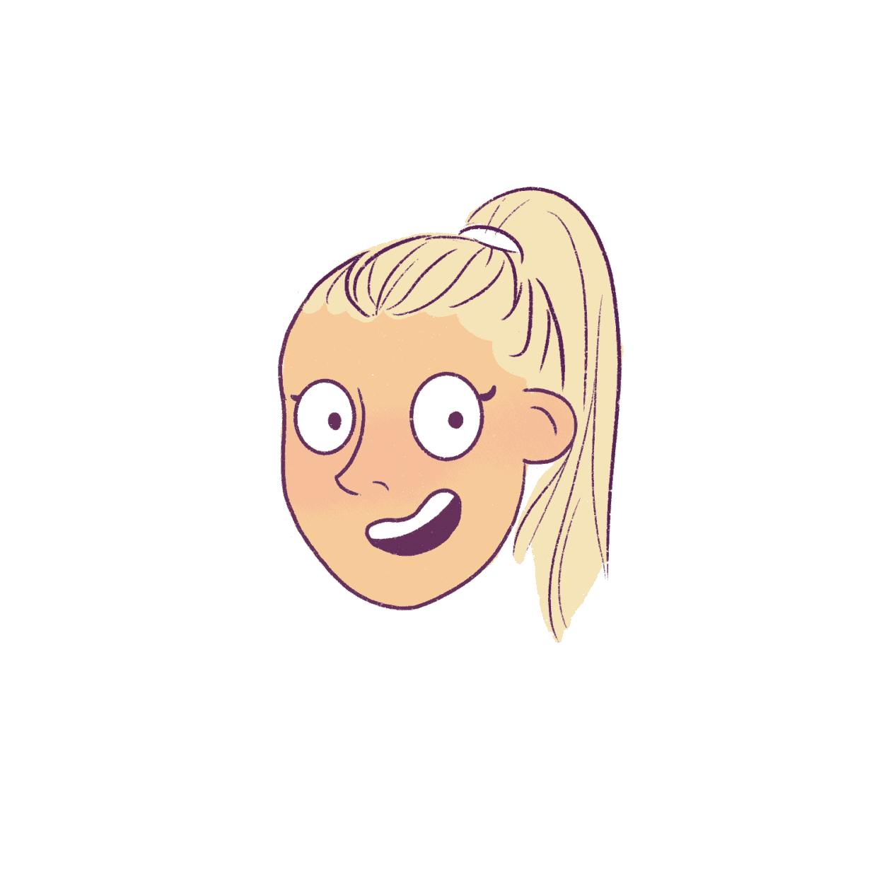How to draw a ponytail – Draw Cartoon Style!
