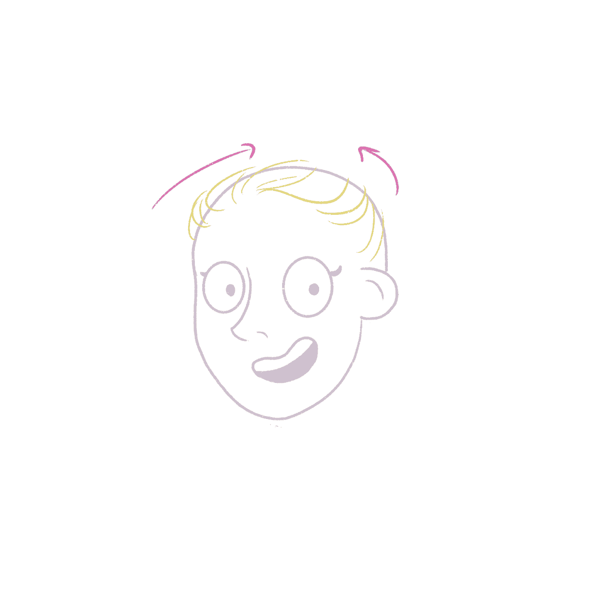 How to draw a ponytail – Draw Cartoon Style!