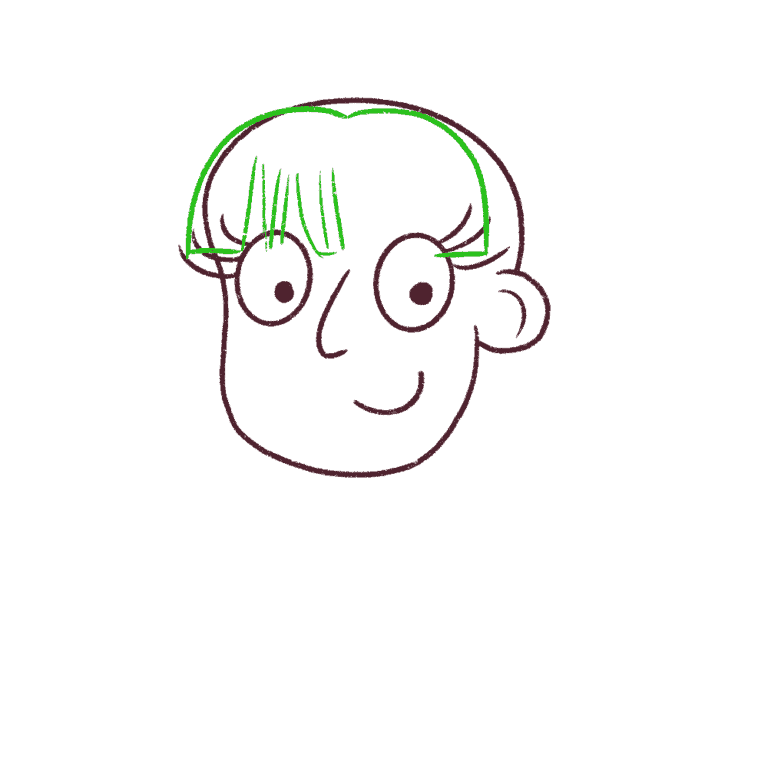 How to draw bangs – Draw Cartoon Style!