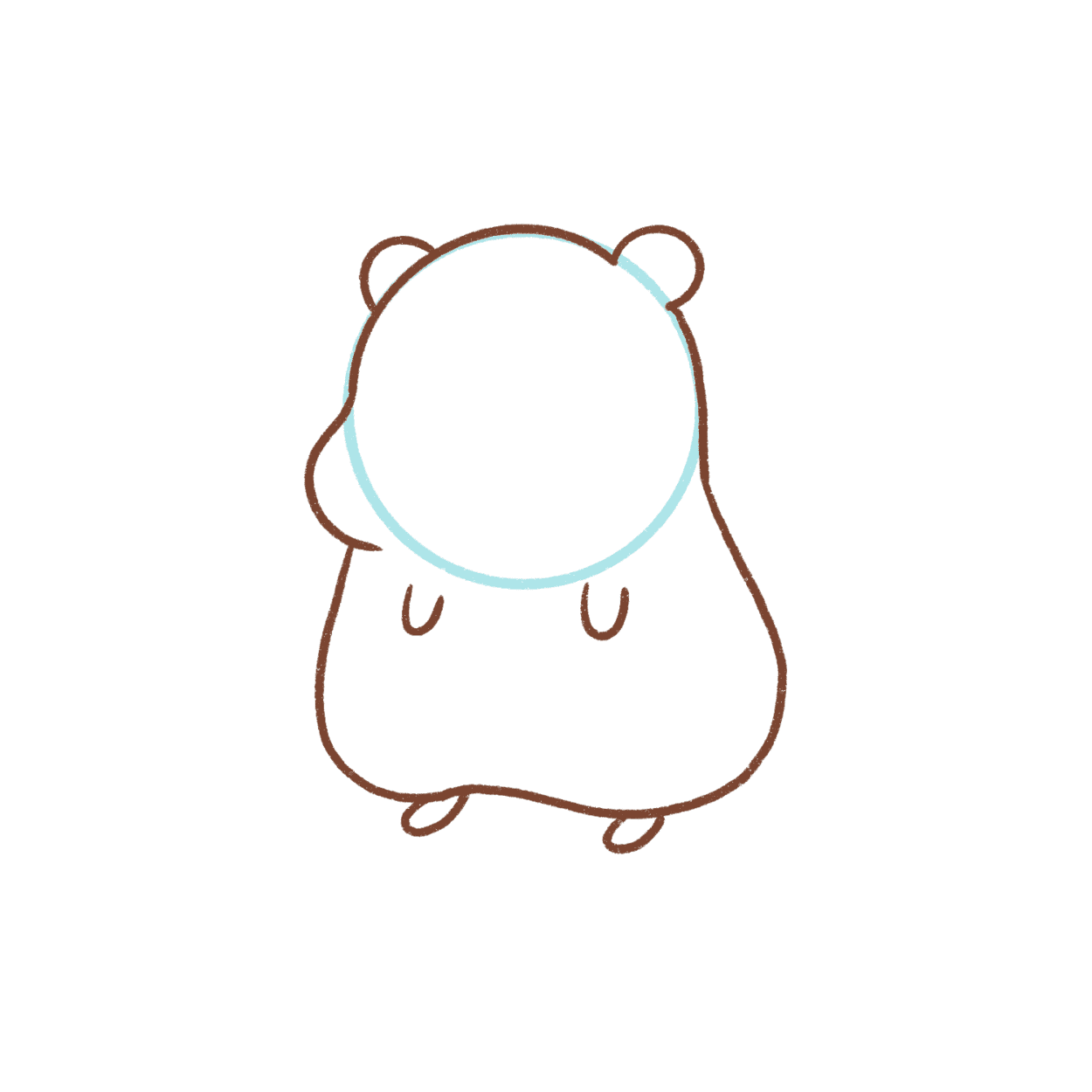 How to draw a cute hamster – Draw Cartoon Style!