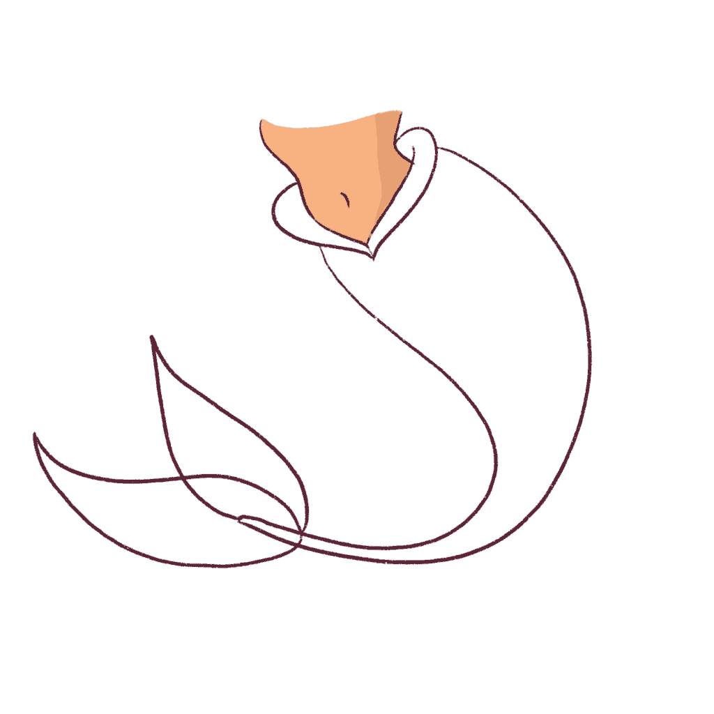 How to draw a mermaid tail – Draw Cartoon Style!