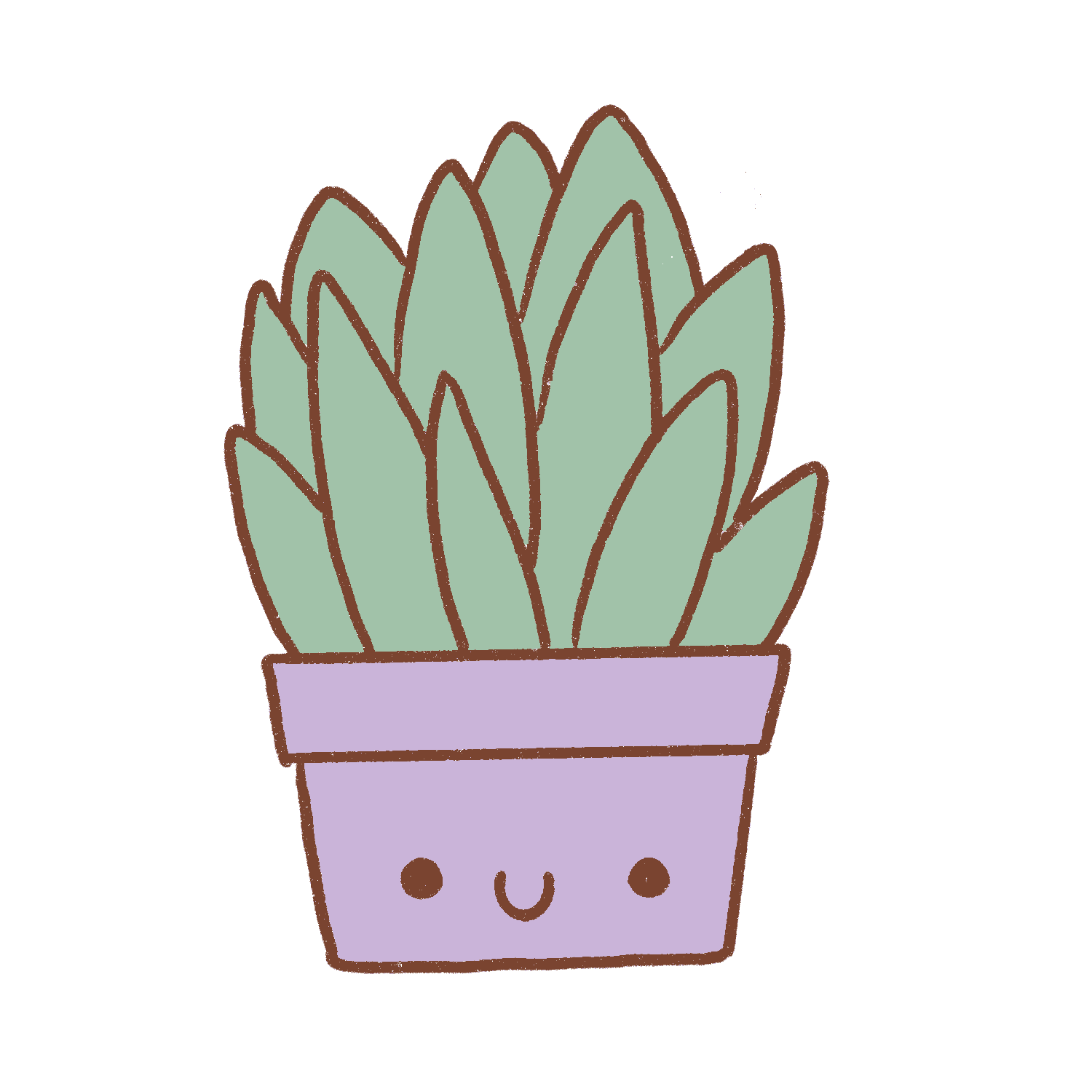 How to draw a succulent – Draw Cartoon Style!