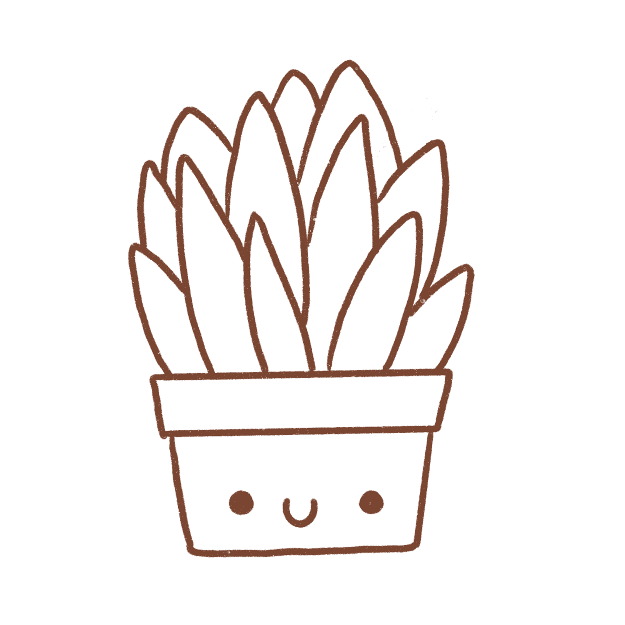 How to draw a succulent – Draw Cartoon Style!