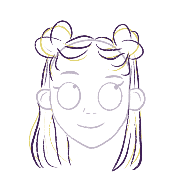 How to draw space buns – Draw Cartoon Style!
