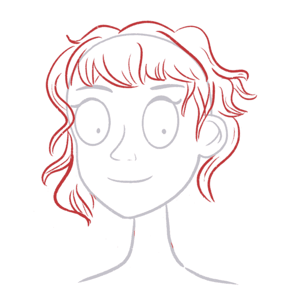How to Draw a Mullet on a Character [Step by Step] – Draw Cartoon Style!