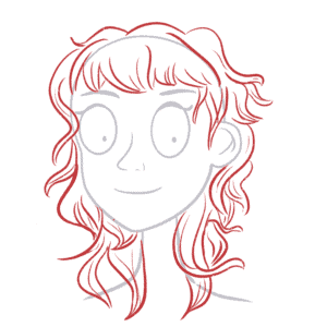 How to Draw a Mullet on a Character [Step by Step] – Draw Cartoon Style!