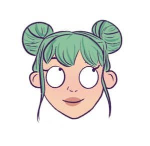 How to draw space buns – Draw Cartoon Style!