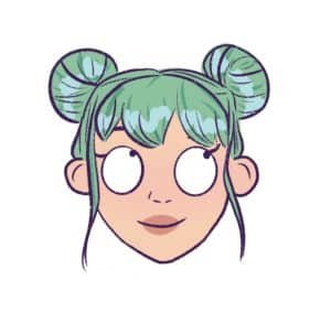 How to draw space buns – Draw Cartoon Style!
