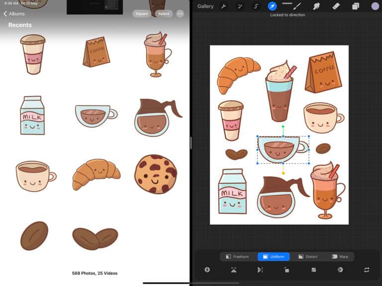 How to make stickers on Procreate [Easiest Method] – Draw Cartoon Style!
