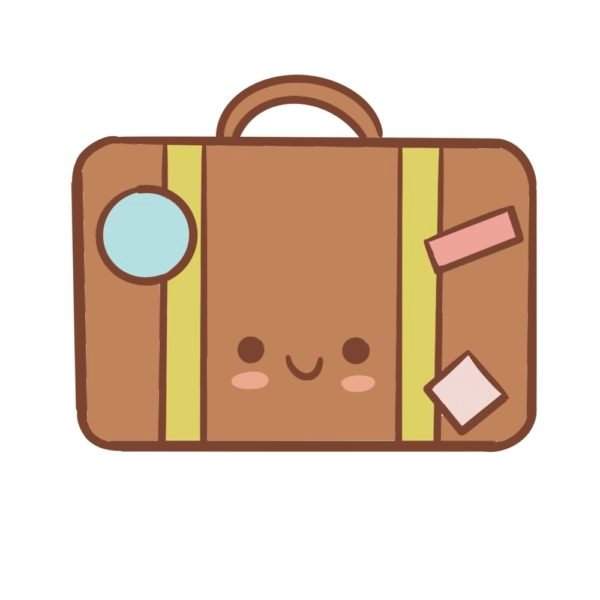 How to Draw a Cute Suitcase – Draw Cartoon Style!