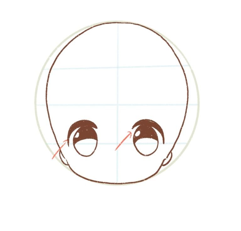 How to Draw a Chibi Face + Free Chibi Template – Draw Cartoon Style!