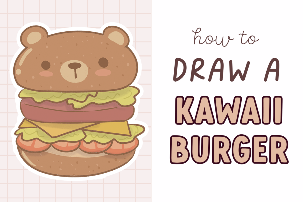 How to Draw a Cute Bread Loaf - Draw Cartoon Style!