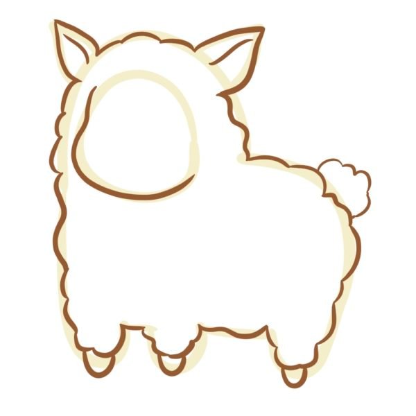 How to draw an Alpaca – Draw Cartoon Style!