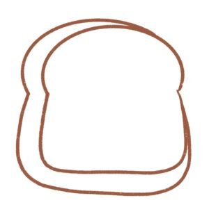 How to Draw a Kawaii Toast – Draw Cartoon Style!