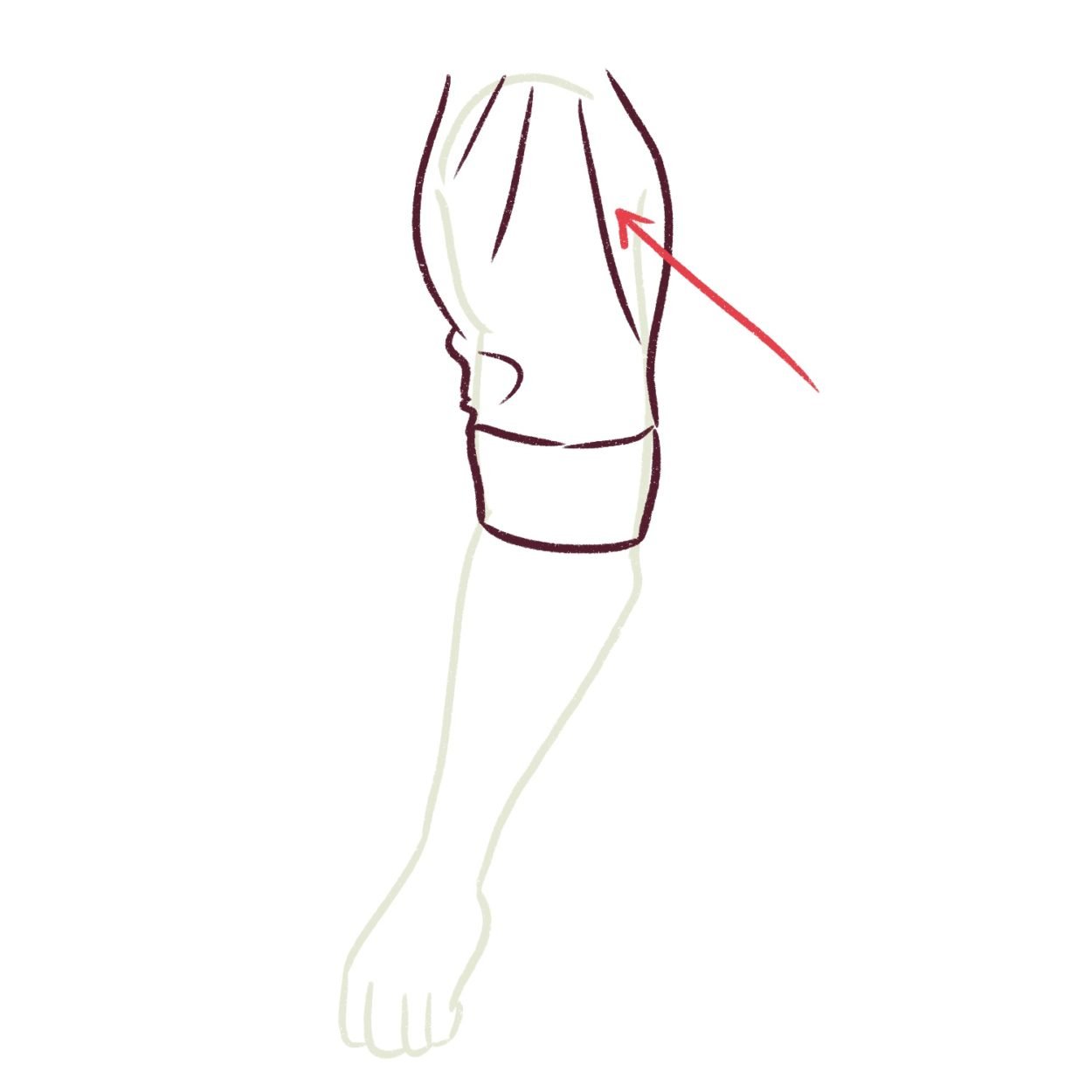 How to Draw Rolled Up Sleeves – Step by Step – Draw Cartoon Style!