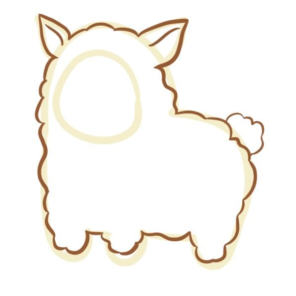 How to draw an Alpaca – Draw Cartoon Style!