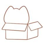 How to Draw a Cute Cat in a Box – Easy Step by Step – Draw Cartoon Style!