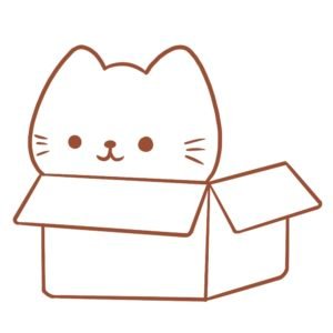 How to Draw a Cute Cat in a Box – Easy Step by Step – Draw Cartoon Style!