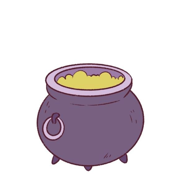 How to Draw a Witch’s Pot/Cauldron – Draw Cartoon Style!