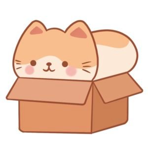 How to Draw a Cute Cat in a Box – Easy Step by Step – Draw Cartoon Style!