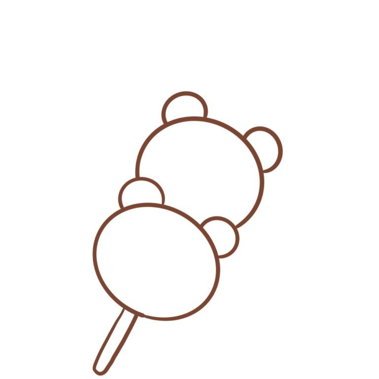 How to Draw Cute Kawaii Dangos – Draw Cartoon Style!
