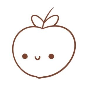 How to Draw a Cute Peach – Draw Cartoon Style!