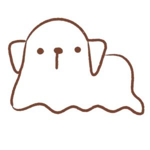 How to Draw a Cute Ghost Dog – Easy Step by Step – Draw Cartoon Style!