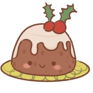 How to Draw Christmas Pudding – Draw Cartoon Style!