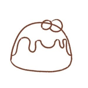 How to Draw Christmas Pudding – Draw Cartoon Style!