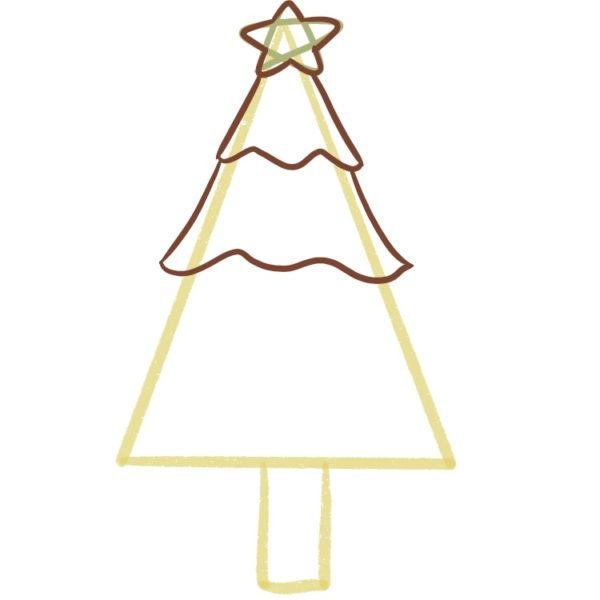 How to Draw a Christmas Tree with Presents – Draw Cartoon Style!