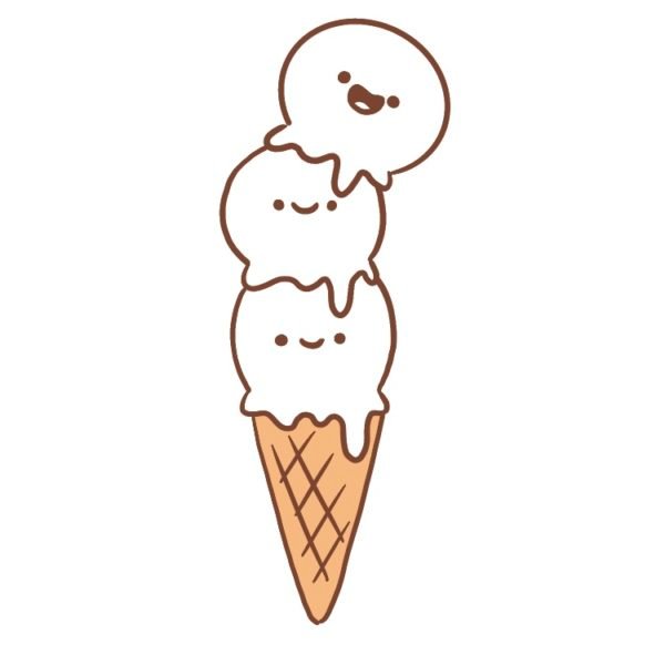 How to Draw an Ice Cream with Many Scoops – Draw Cartoon Style!