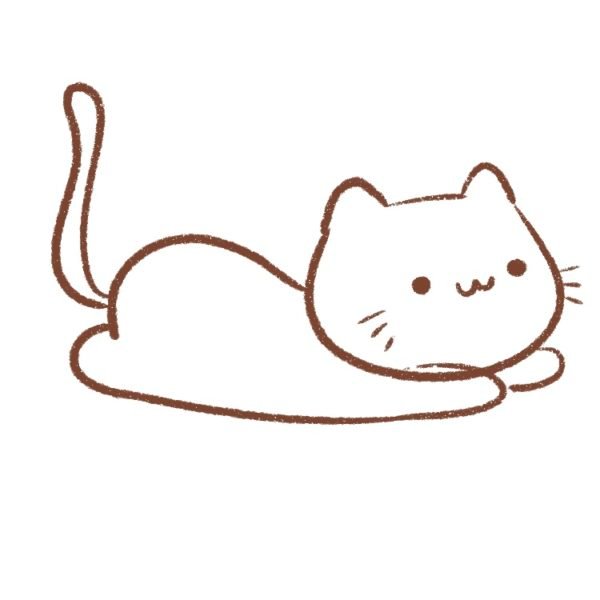 How to Draw a Cat Lying Down – Draw Cartoon Style!