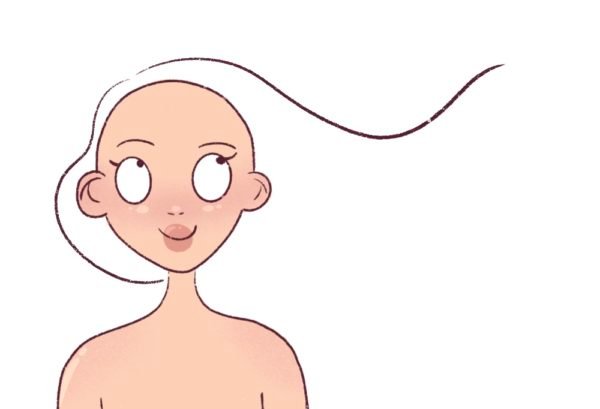 How to Draw Hair in the Wind on Procreate [Easy Beginner Tutorial ...