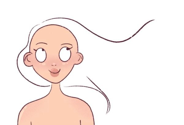 How to Draw Hair in the Wind on Procreate [Easy Beginner Tutorial ...