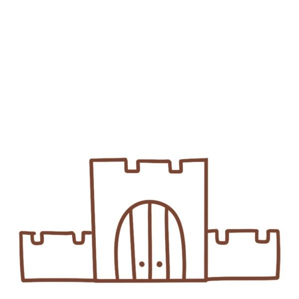 How to Draw an Easy Castle Drawing – Draw Cartoon Style!