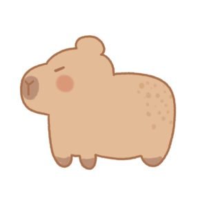 How to Draw a Cute Capybara – Draw Cartoon Style!