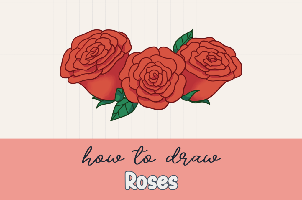 How to Draw a Rose – Draw Cartoon Style!